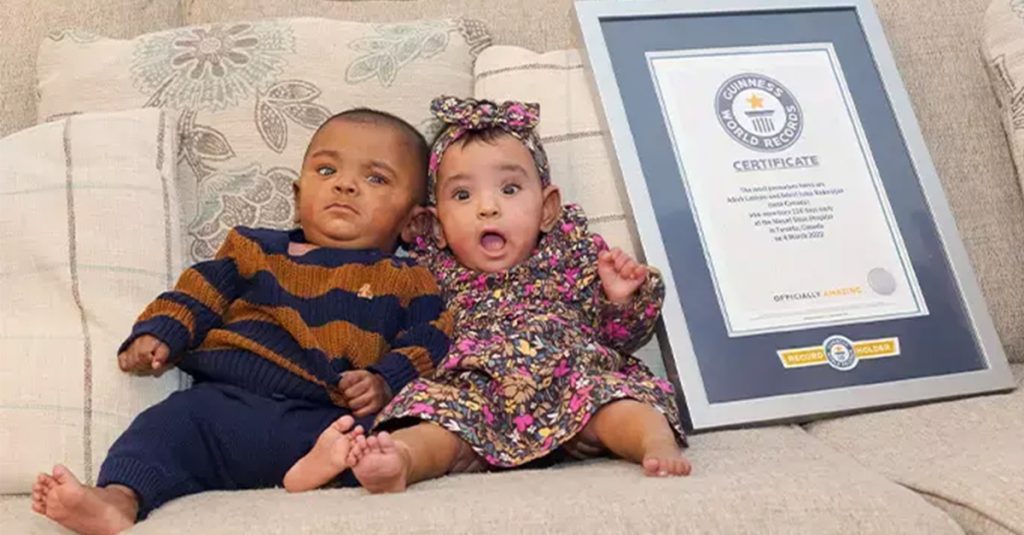 World’s most premature surviving twins celebrate their first birthday ...