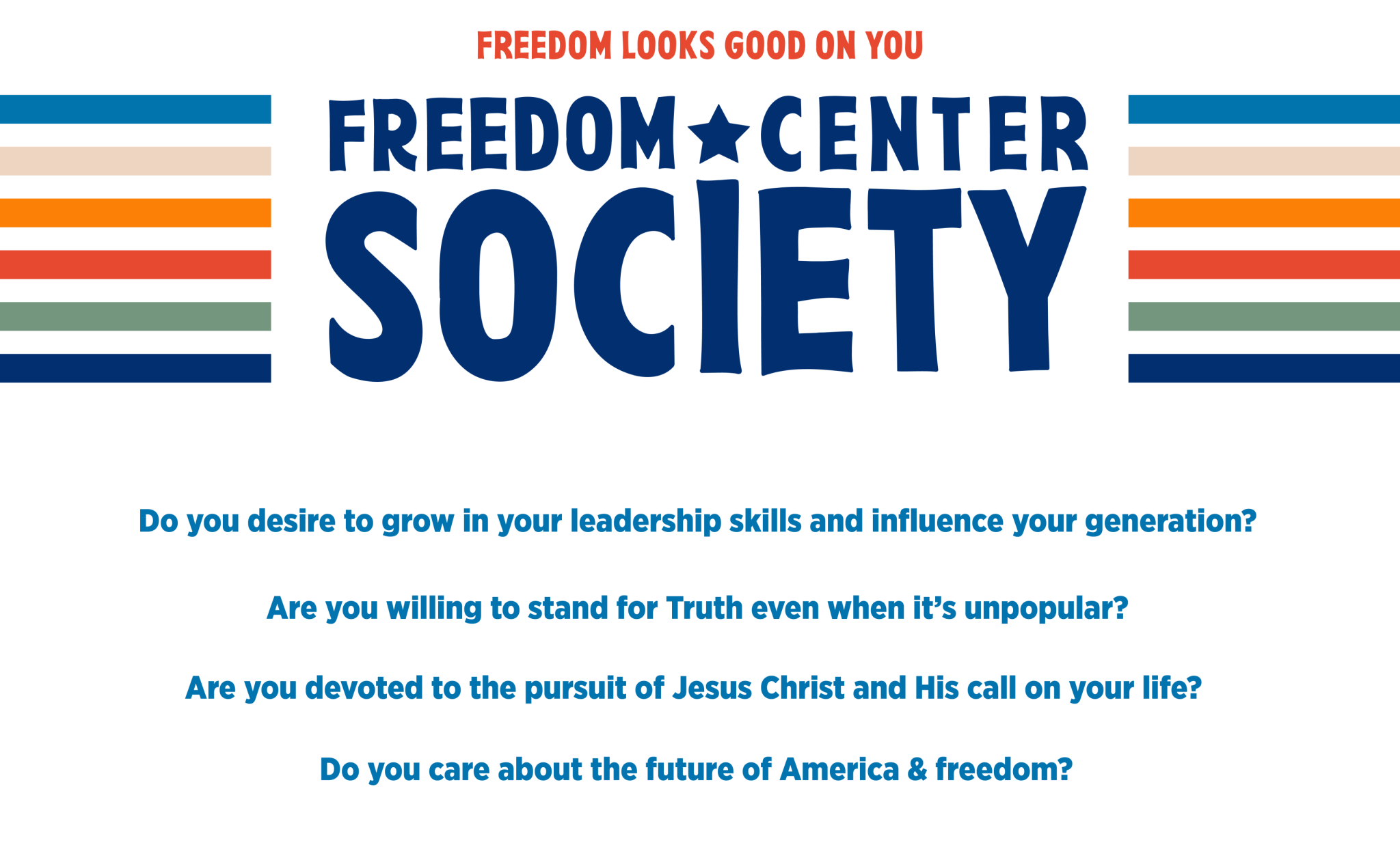 Freedom Center Society – Standing for Freedom Center